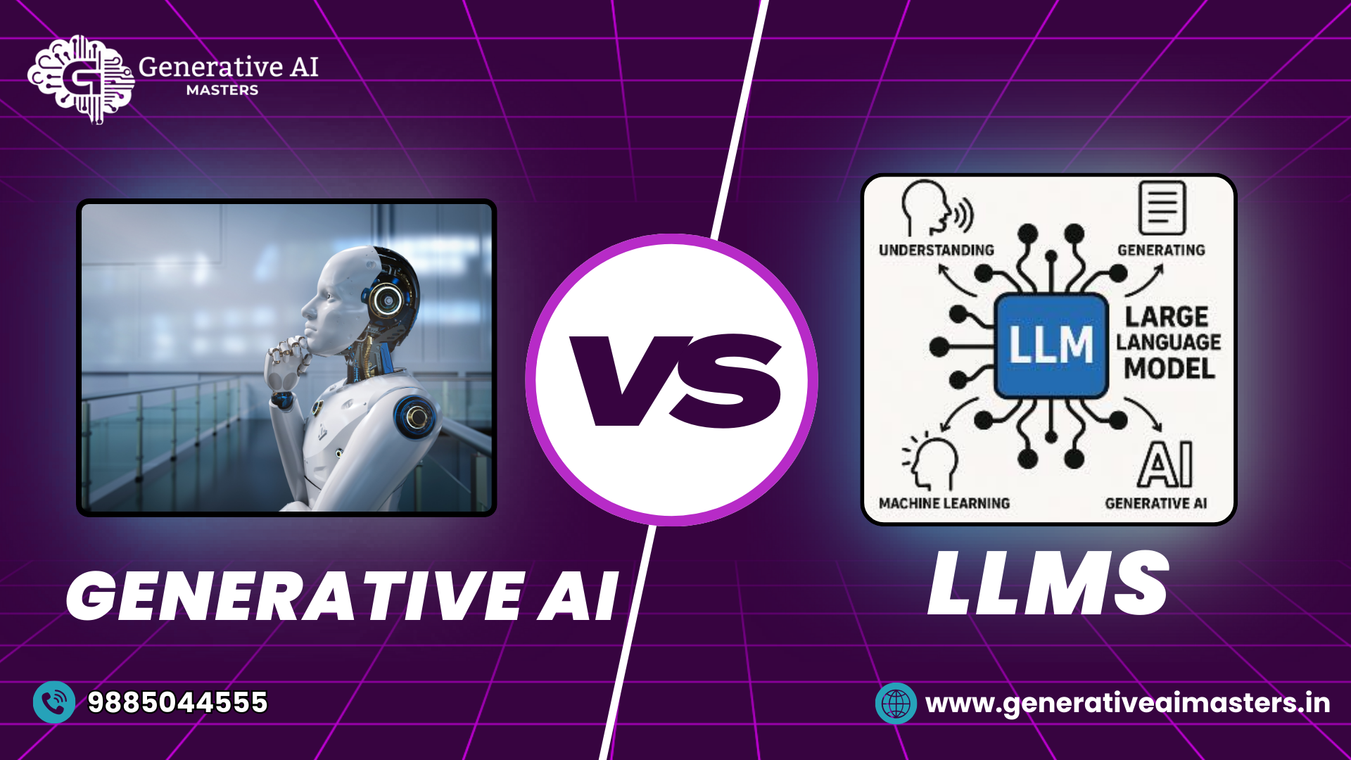 Generative AI vs LLM- What's Better for Your Career?