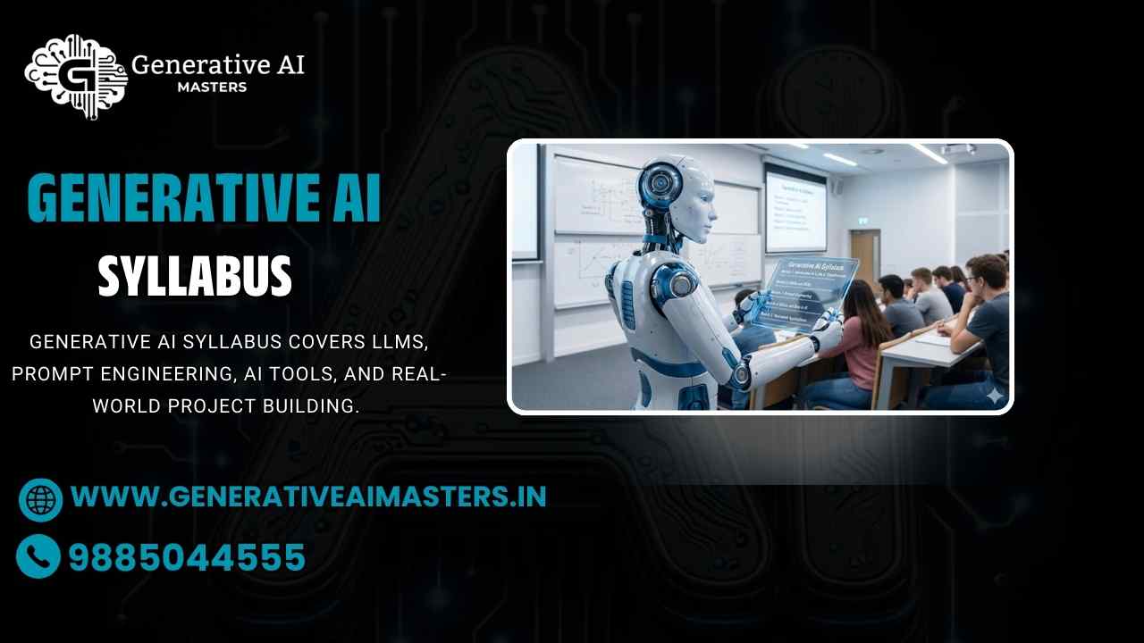 Generative AI Syllabus : A Step-by-Step Learning Path 2026