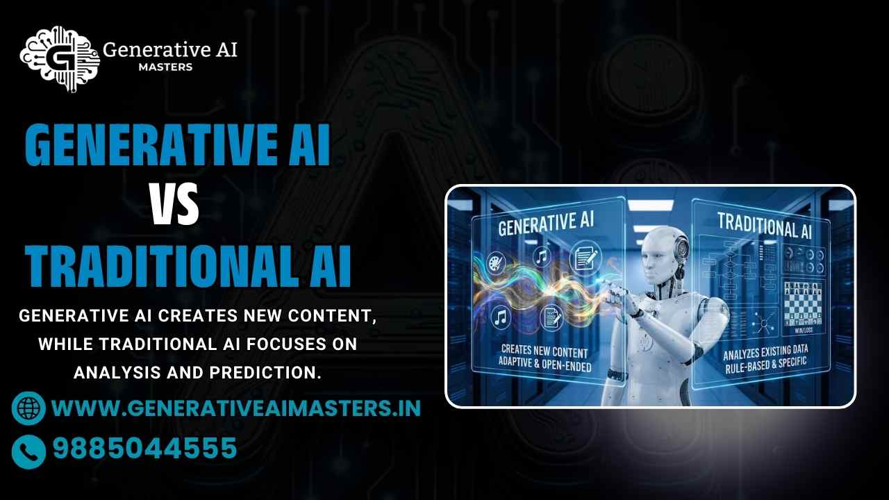 Generative AI VS Traditional AI Key Differences Explained